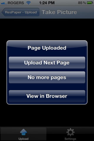 Free ResPaper App for iPhone and Android Devices